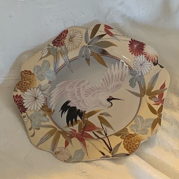 Spode | Dining | Spode Japanese Heron Plate Excellent Condition | Poshmark